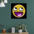 Awesome Face Internet Meme Poster | Zazzle