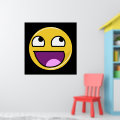 Awesome Face Internet Meme Poster | Zazzle