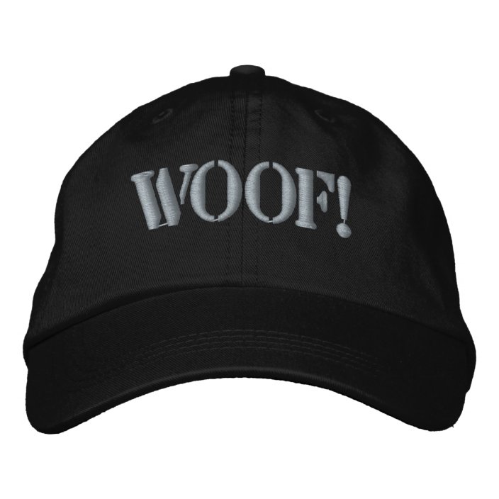 Awesome Gay Bears Pride WOOF! Embroidered Baseball Cap | Zazzle.com
