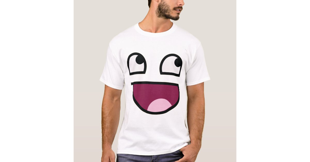 Awesome Man Face shirt | Zazzle