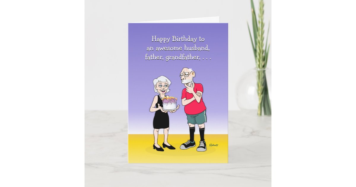 Awesome Senior Birthday Greeting Card | Zazzle
