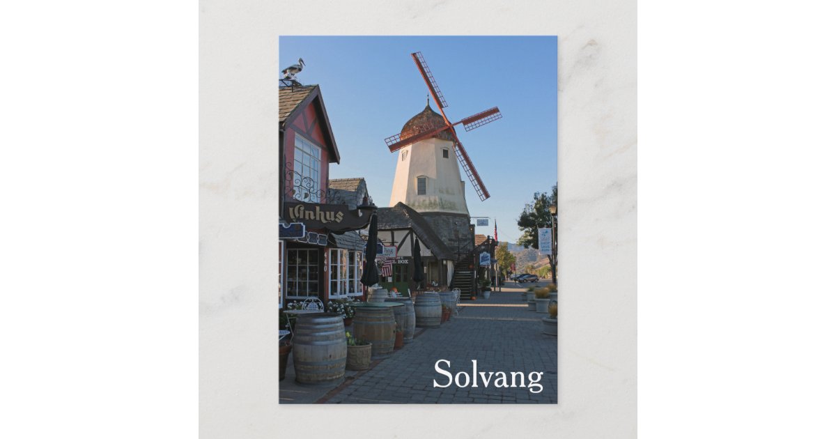 Awesome Solvang Postcard! Postcard | Zazzle