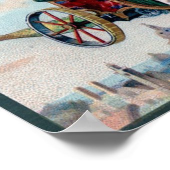 Awesome Steampunk Flying Car Poster | Zazzle