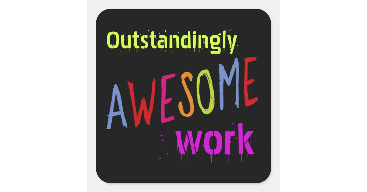 Awesome Student Stickers | Zazzle