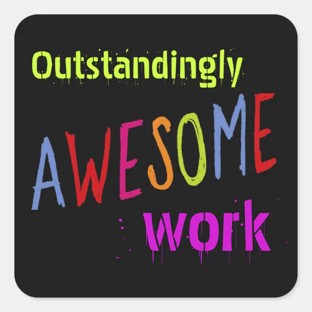 Awesome Student Stickers | Zazzle