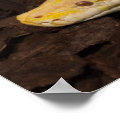Awesome Yellow Burmese Python Poster | Zazzle