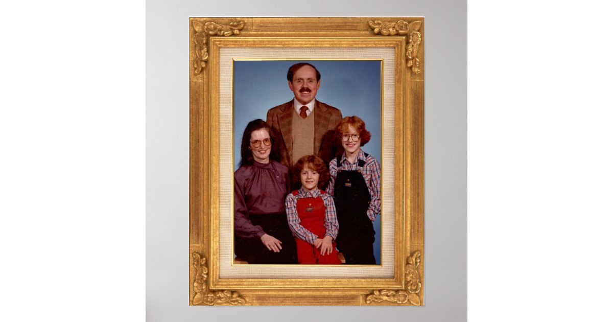 AWKWARD FAMILY PHOTO poster | Zazzle