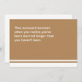 Awkward Moment Anniversary Card | Zazzle