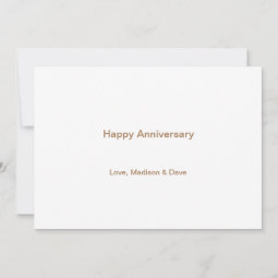 Awkward Moment Anniversary Card | Zazzle