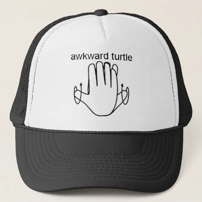 Awkward Turtle Hat | Zazzle