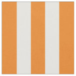 Multi-Column Orange Vertical Stripes Fabric | Zazzle