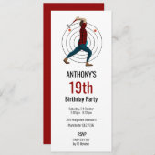 Axe Throwing Invitation | Zazzle