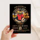 Axe Throwing, Man Party, Axes and Ales, Bad Axe Invitation | Zazzle