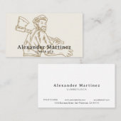 Axes Lumberjack Handyman Carpenter Woodworker Business Card | Zazzle