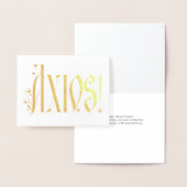 Axios Greek Orthodox ordination card | Zazzle