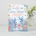 Axolotl Birthday Invitation | Zazzle