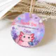 Axolotl Birthday Party Round Favor Tags | Zazzle