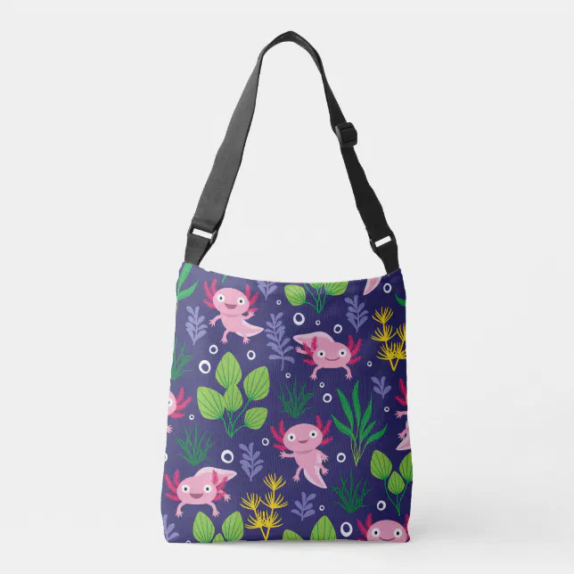 Axolotl Crossbody Bag | Zazzle