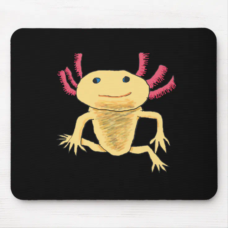 Axolotl Mouse Pad | Zazzle