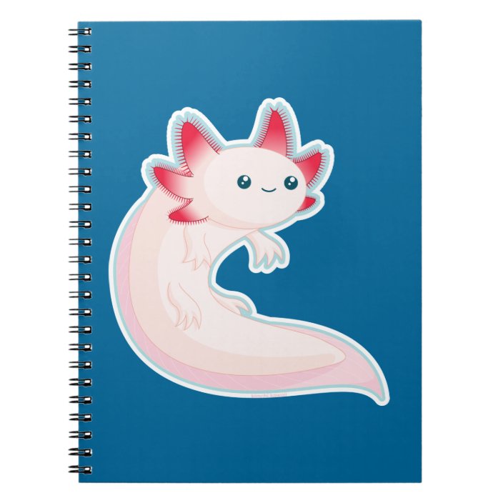Axolotl Notebook | Zazzle.com