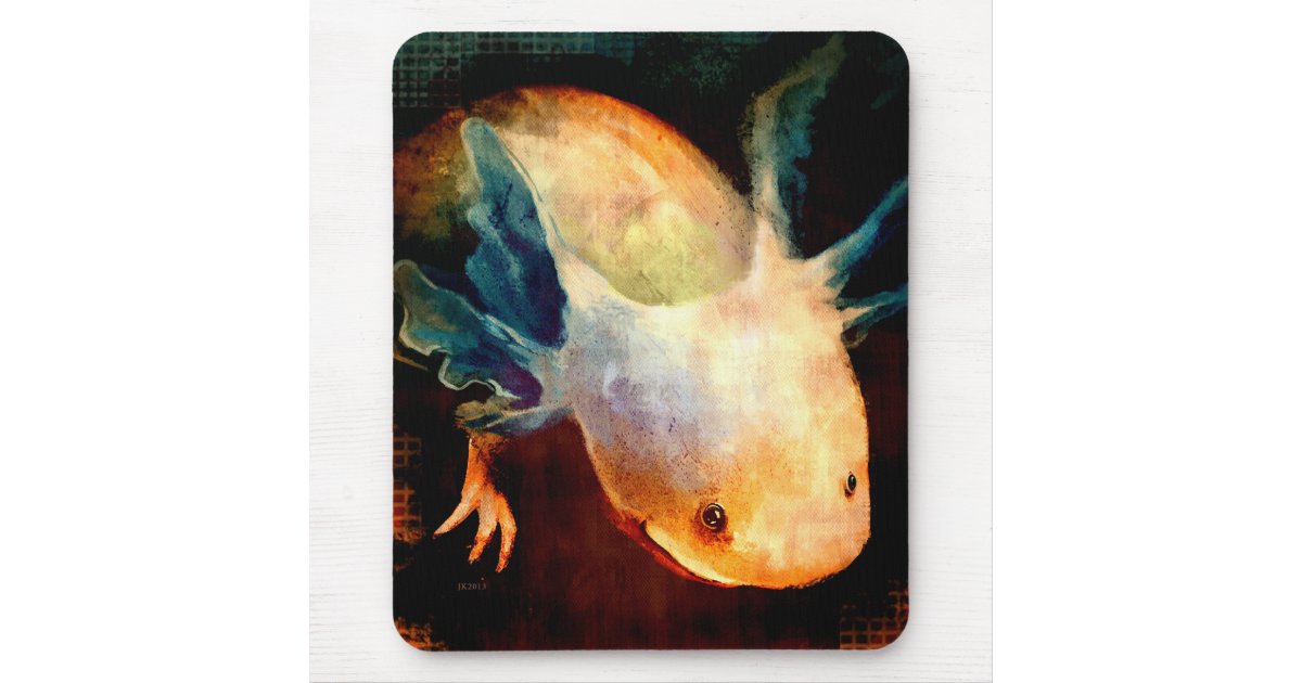 Axolotl Sun Mouse Pad | Zazzle