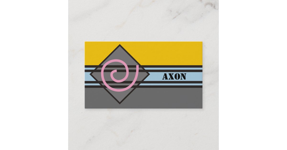 Axon Business Cards | Zazzle