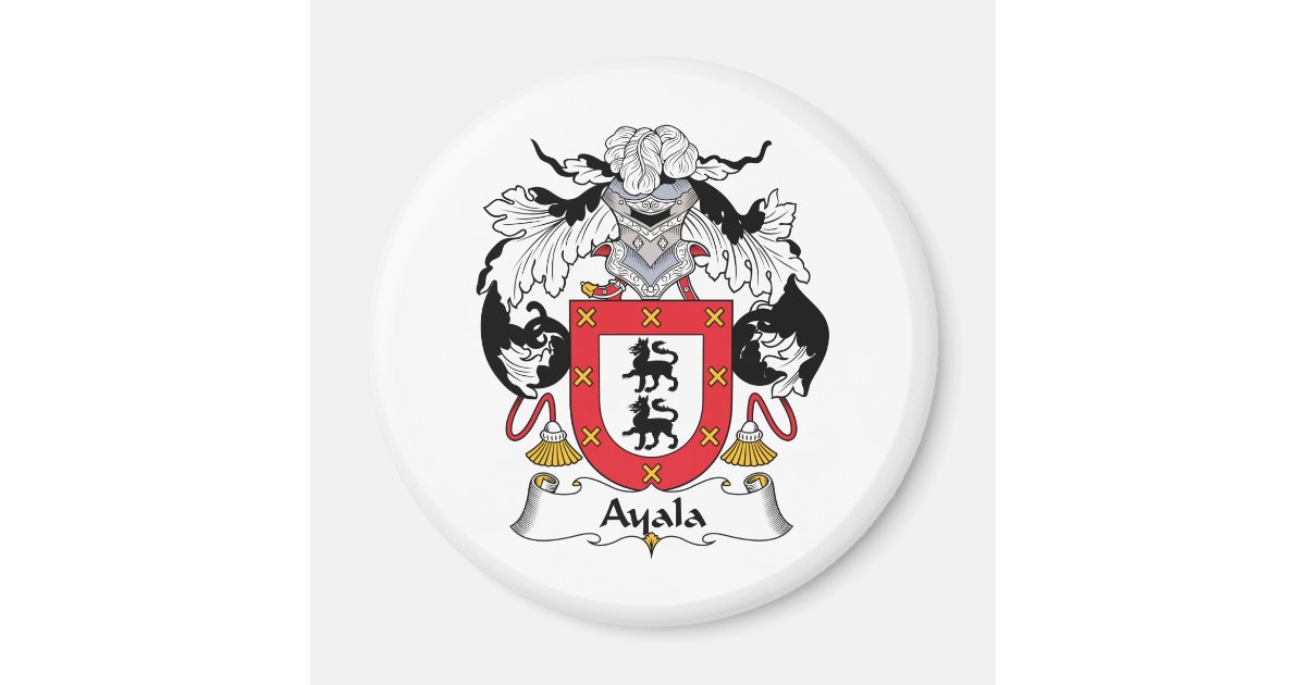 Ayala Family Crest Magnet | Zazzle