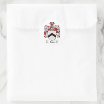 AYERS FAMILY CREST - AYERS COAT OF ARMS CLASSIC ROUND STICKER | Zazzle