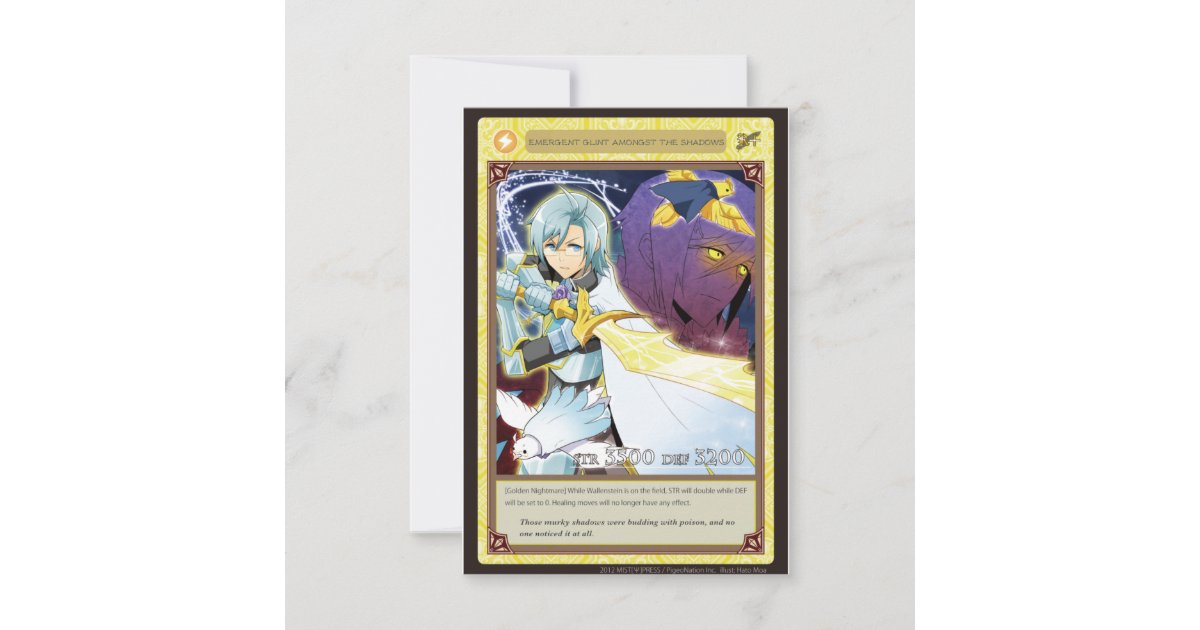 AZ card - Emergent Glint | Zazzle