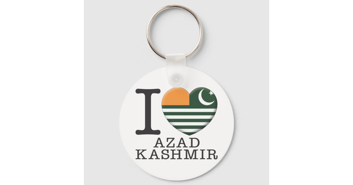 Azad Kashmir Keychain | Zazzle