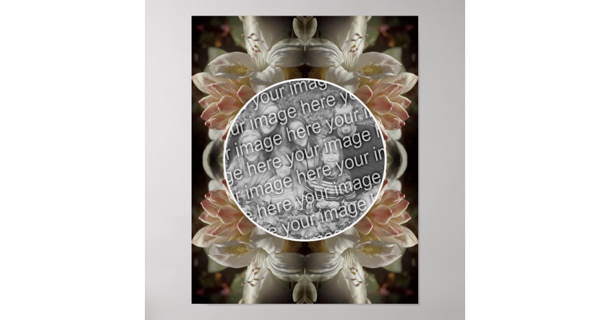 Azalea Flower Blossoms Tint Create Your Own Photo Poster | Zazzle