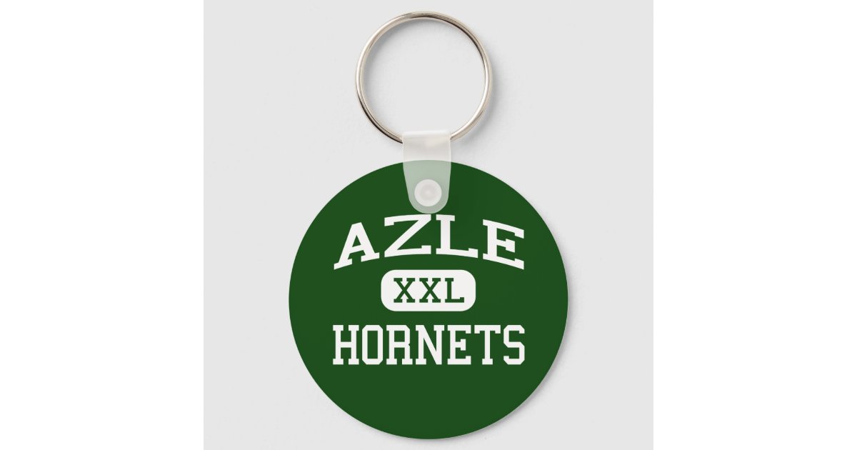 Azle - Hornets - Azle High School - Azle Texas Keychain | Zazzle