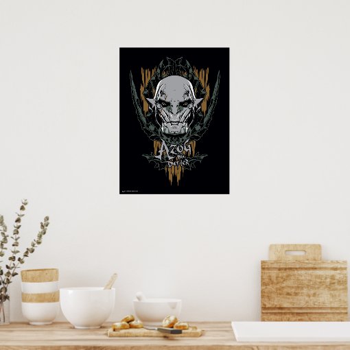 Azog The Defiler Poster | Zazzle