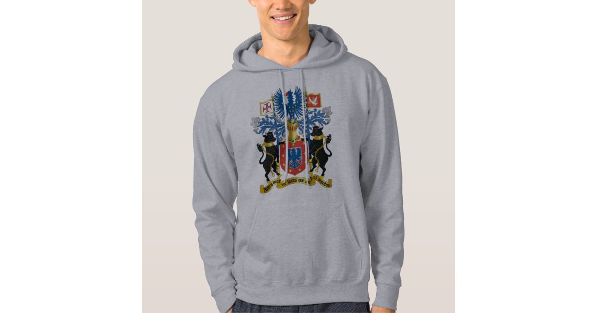 Azores Crest Hoodie | Zazzle