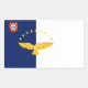 Azores Custom Azores Flag Sticker | Zazzle