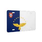 Azores - Flag License Plate | Zazzle