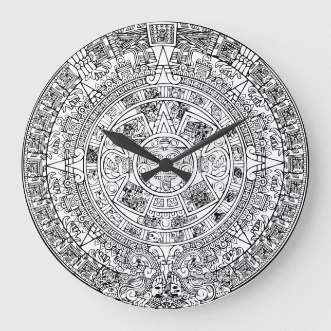 Aztec Calendar Clock | Zazzle