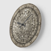 Aztec Calendar Large Clock | Zazzle