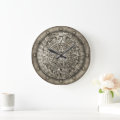 Aztec Calendar Large Clock | Zazzle