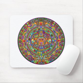 Aztec Calendar Mouse Pad | Zazzle