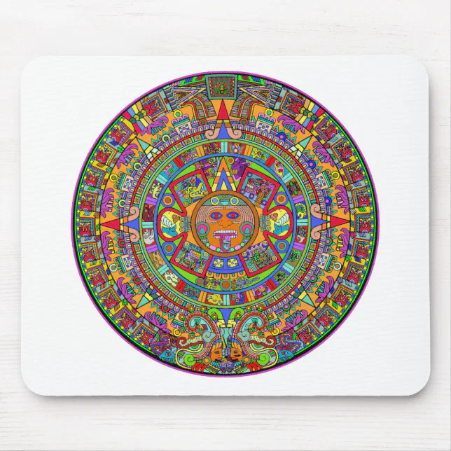 Aztec Calendar Mouse Pad | Zazzle