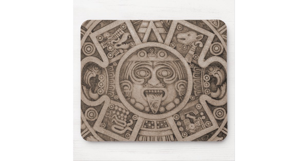 Aztec Calendar Mouse Pad | Zazzle