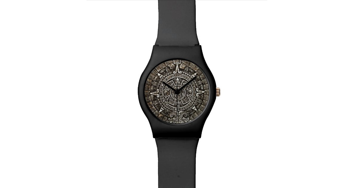 Aztec Calendar Wristwatch | Zazzle