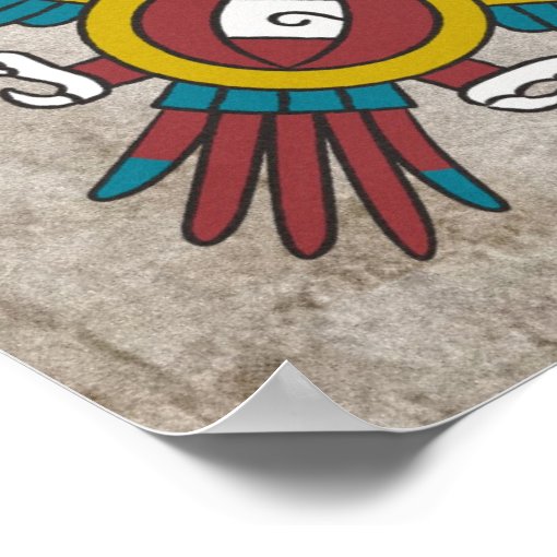 Aztec Cosmos Poster | Zazzle