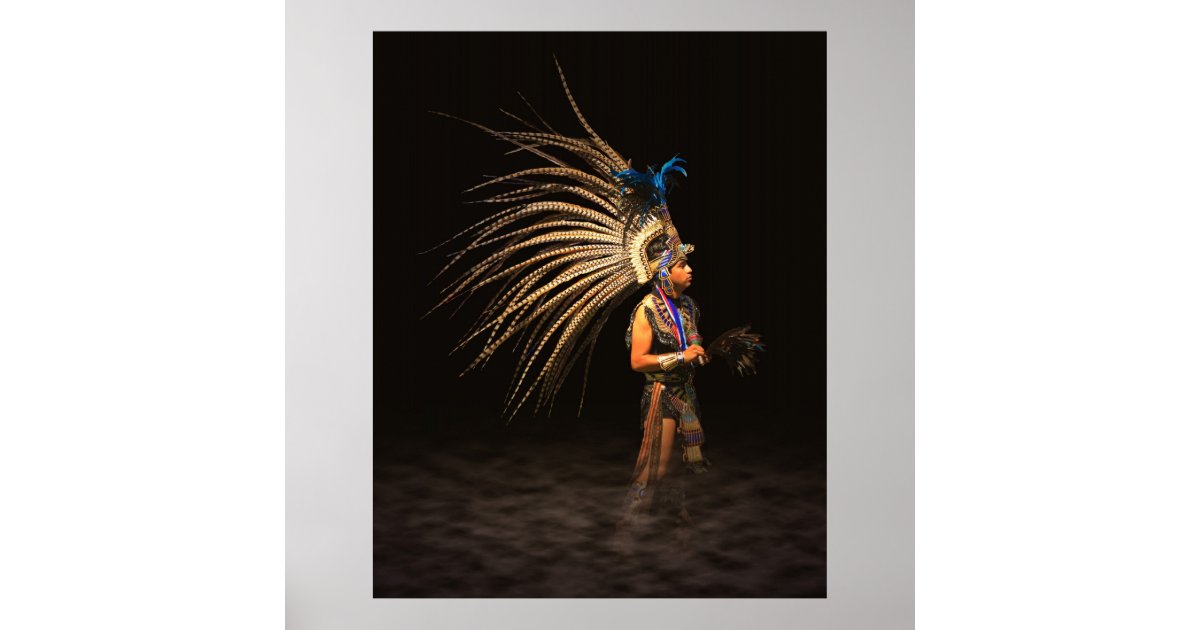 Aztec Dancer Poster | Zazzle