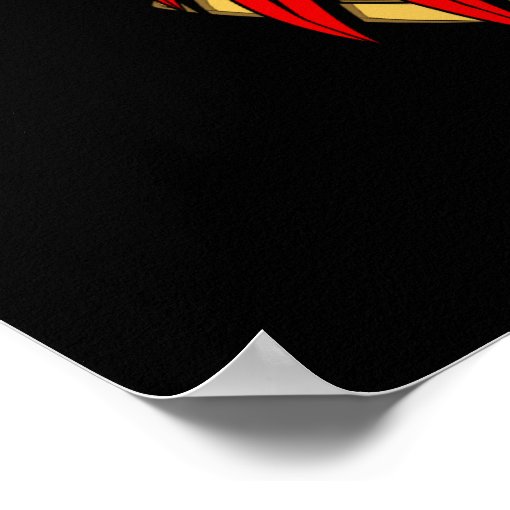 Aztec Eagle Skull Native Indian Warrior Mask Poster | Zazzle