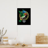 Aztec Hummingbird Poster | Zazzle
