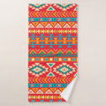 Aztec Mexican Rug Patterns Bath Towel Set | Zazzle