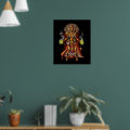 Aztec Mythology God Managua Poster | Zazzle