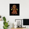 Aztec Mythology God Managua Poster | Zazzle